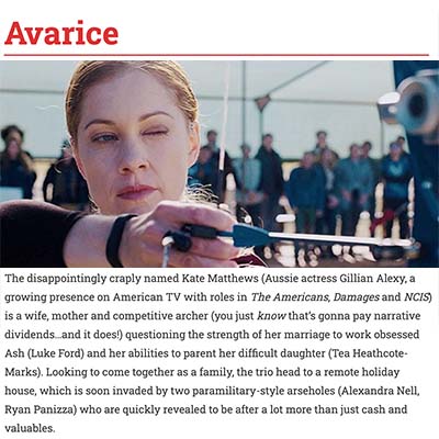 Avarice | Epic Pictures