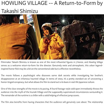 Howling Village | Epic Pictures