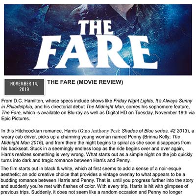 The Fare | Epic Pictures