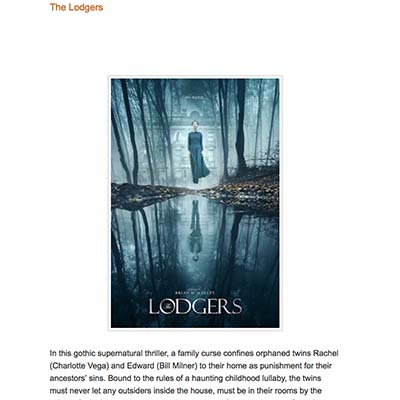 The Lodgers | Epic Pictures