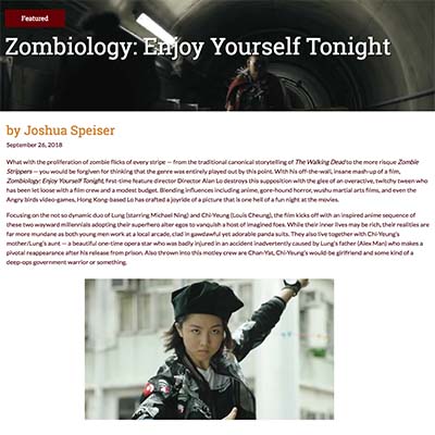 Zombiology Enjoy Yourself Tonight | Epic Pictures